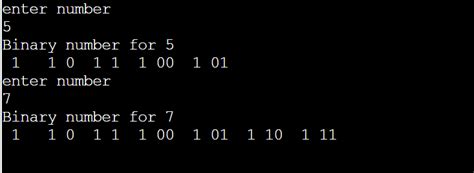 Java Program To Generate Binary Numbers Tae