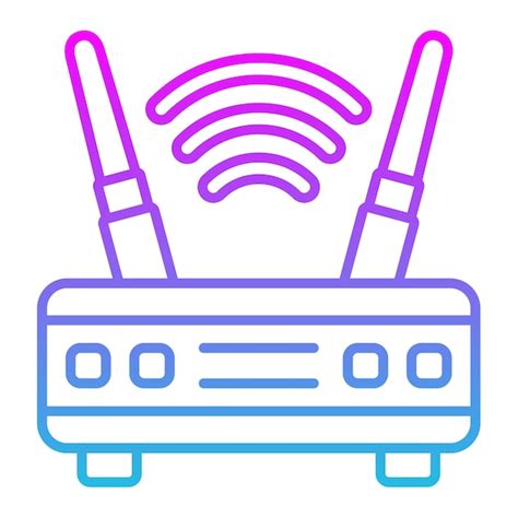 Premium Vector Router Icon