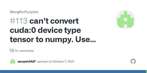 can t convert cuda 0 device type tensor to numpy use tensor cpu
