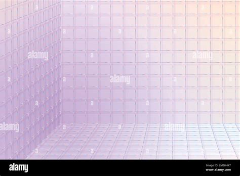 3d Wireframe Grid Room Background Vector Stock Vector Image And Art Alamy