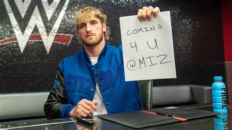 Wwe On Twitter Youtube Megastar Loganpaul Signs His Wwe Contract