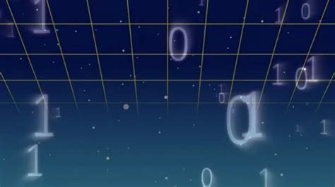 Animation Of Binary Code Floating Over B Stock Video Pond5