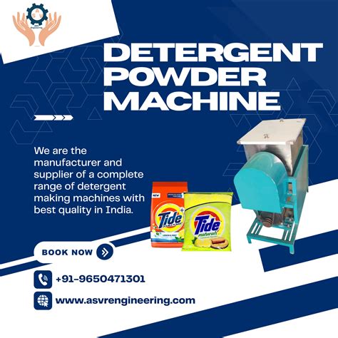Industrial Detergent Powder Making Machine Complete Solution Asvr