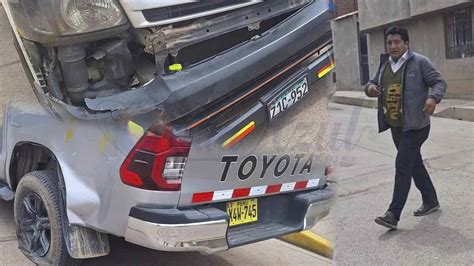 Alcalde De Melgar Afirma Que Abandonó Accidente De Tránsito En El Que