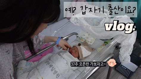 Vlog 파워 J 지만 출산은 계획대로 되지 않아 Youtube