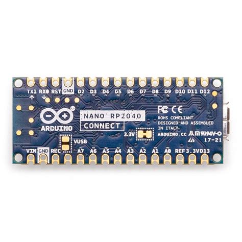Arduino Nano RP2040 Connect Separate Headers ABX00052