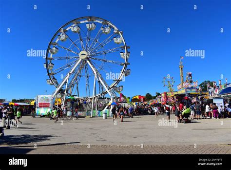 Des Moines Iowa Usa August 12 2023 Iowa State Fair 2023 Stock