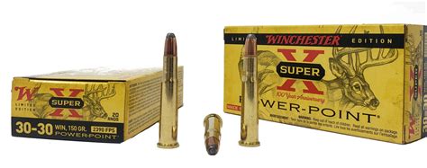 Winchester Super X 100 Year Anniversary 30 30 Winchester 150