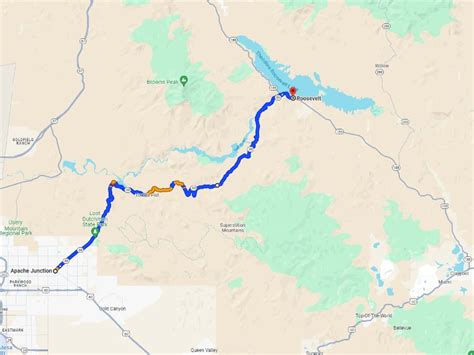 Ride The Apache Trail In Arizona American Sport Touring