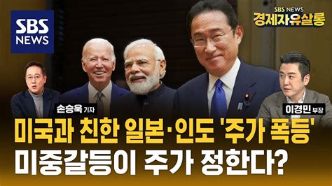 미중 갈등이 가른 세계 4대 주식 시장의 성적표미국과 친한 일본 인도에 돈이 몰렸다 중국은 어려움 겪는 중 Ft