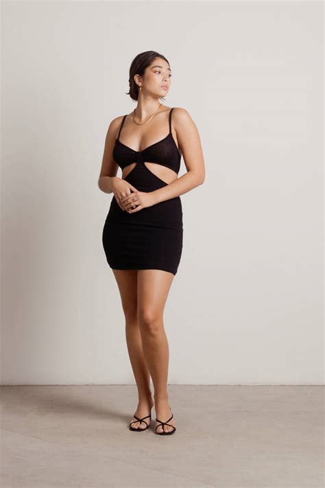 Black Mini Dress Cut Out Dresses Images