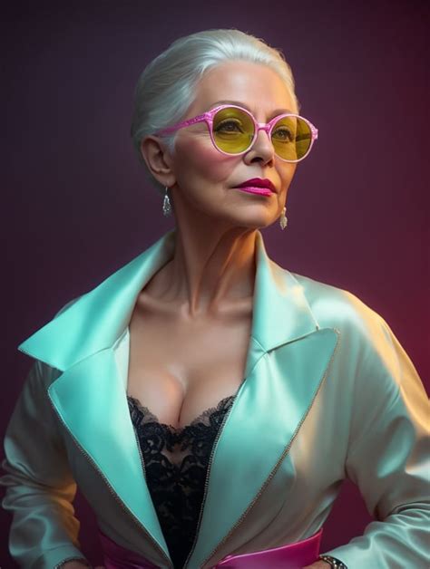 Beautiful Older Woman Ai Generated Images With Lumenor Ai