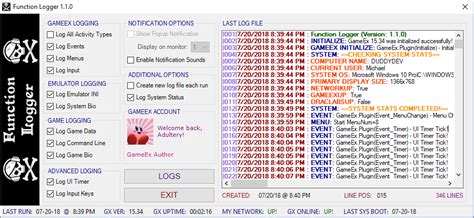 [plugin development] function logger user projects spesoft forums