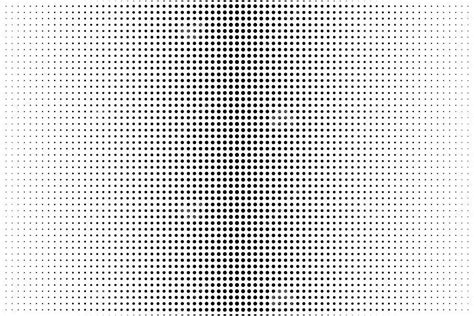 Halftone Dot Seamless Pattern Fade Gradient Background Dots Point