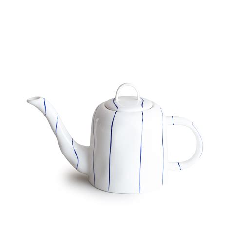 Striped Small Teapot 500ml