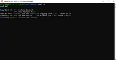 ACPI Command In Linux With Examples GeeksforGeeks