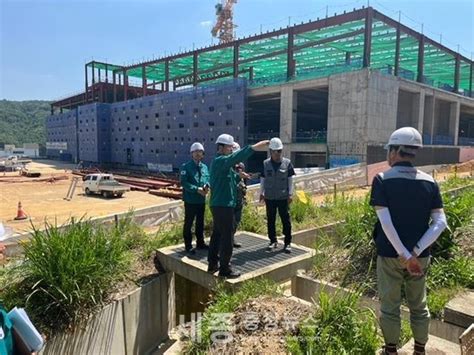 [포토] 세종시 우기 대비 건축공사장 현장안전점검 완료 세종충청뉴스