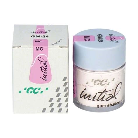 Initial MC Gum Shade 20g GC Варианти GM 36 Intensive Red Dentstore