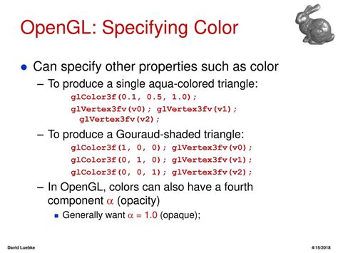 Administrivia Back On Track Canceling Opengl Lecture Assignment