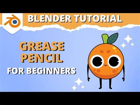 Free Video Blender Tutorial Grease Pencil For Beginners Creating A