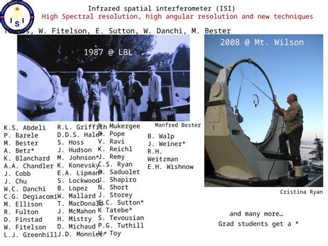 pptx infrared spatial interferometer isi high spectral resolution