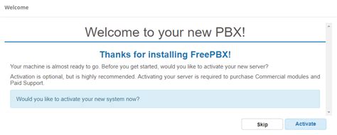 Freepbx Installation Chetnet Limited
