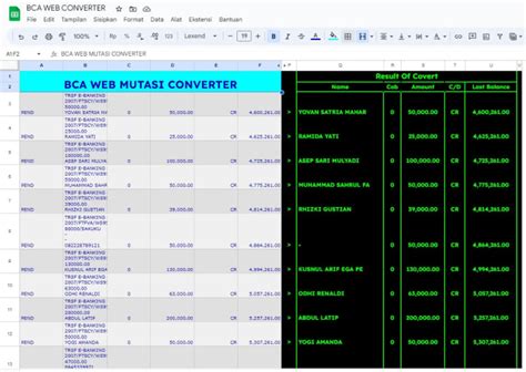 Provide Converter Excel For Bank Bca By Nicholas0027 Fiverr