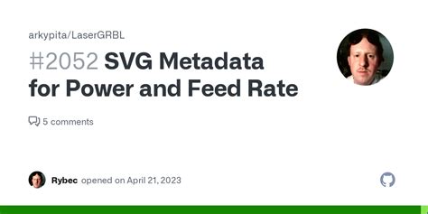 Svg Metadata For Power And Feed Rate · Issue 2052 · Arkypitalasergrbl