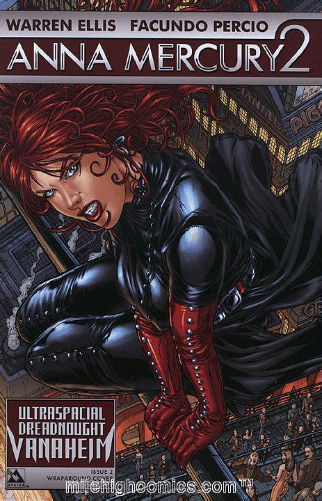 Anna Mercury 2 2 Wraparound Cover MT Comic Book Cover Cover Art