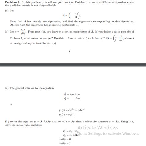 Solved Problem 2 In This Problem You Will Use Your Work On