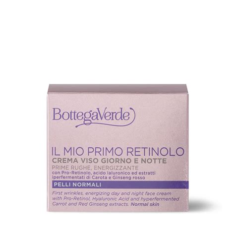 Crema Viso Giorno E Notte Retinolo Per Prime Rughe Bottega Verde