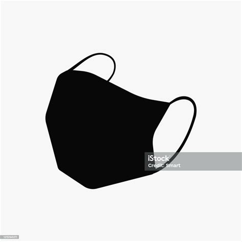 흰색 배경에 고립 된 의료 마스크 코로나 바이러스 코비드19 보호 현실적인 보호 의료 얼굴 마스크 벡터 그림입니다 Eps 10