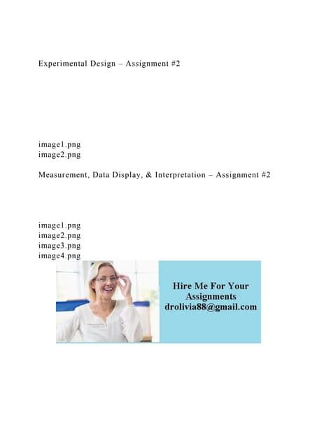 Experimental Design Assignment 2image1pngimadocx