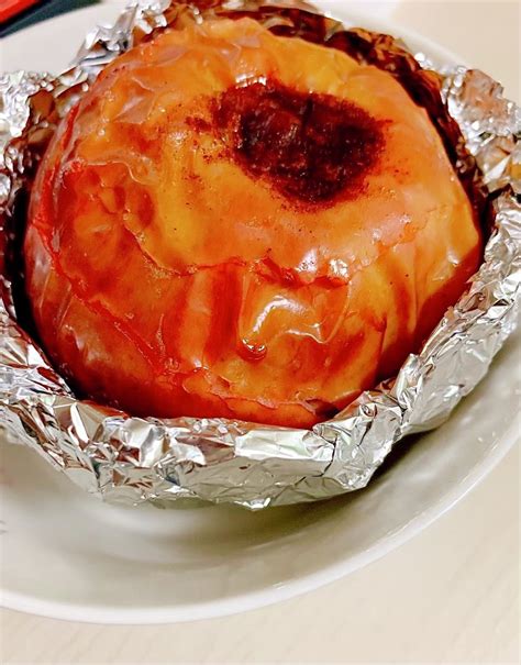 シナモンたっぷり丸ごと焼きりんご By 課長の土日 【クックパッド】 簡単おいしいみんなのレシピが395万品