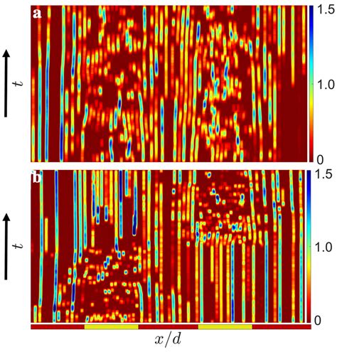 spatio temporal distribution of contact forces at the lower surface of
