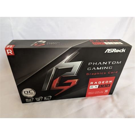 Asrock Phantom Gaming D Radeon Rx Oc Gb Gddr Graphic Card Shopee Malaysia