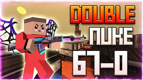 67 0 CRAZY DOUBLE NUKE ON INDUSTRY Krunker YouTube