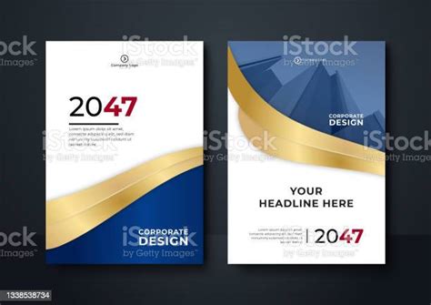 브로셔 커버 디자인 템플릿은 현대적인 물결 모양의 기하학적 그래픽 빨간색과 파란색 기하학적 배경 포스터 브로셔 플라이어 디자인