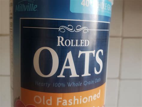 Old Fashioned Rolled Oats Nutrition Facts Eat This Much