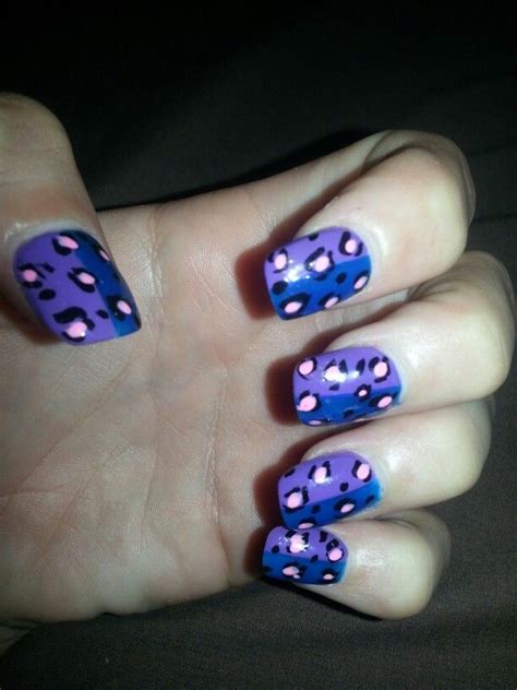 Cheeta Print Nails Convenience Store Products Print