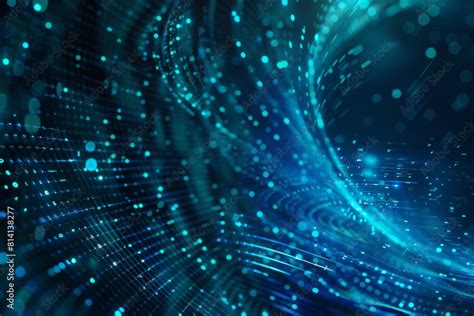 Modern Digital Background For Technology Neural Networks Ai And