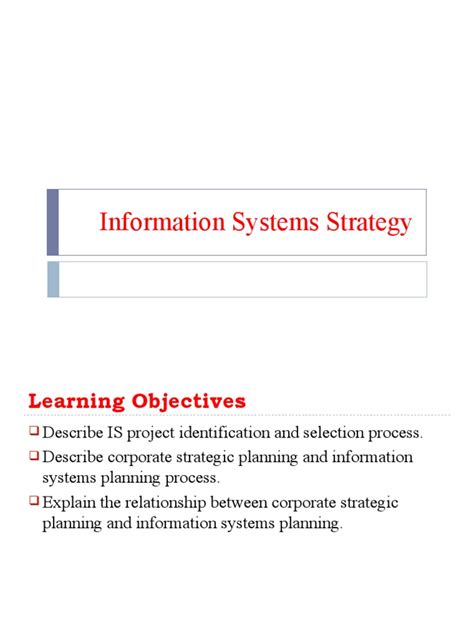 Lecture 2 Identifying And Selecting System Development Projects Pdf