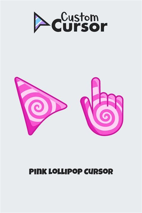 Pink Lollipop Cursors Custom Cursor Custom Pink Lollipop