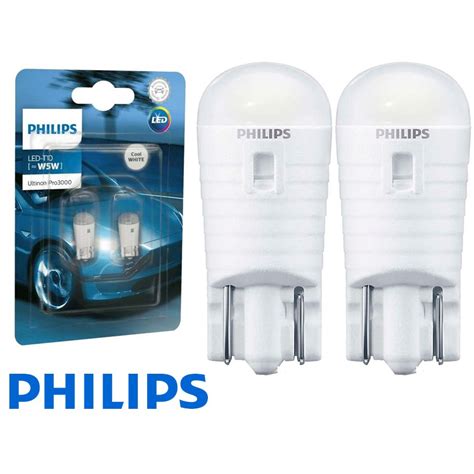 Lampada Philips T Led W W Pro Ultinon K V Super Branca Shopee Brasil