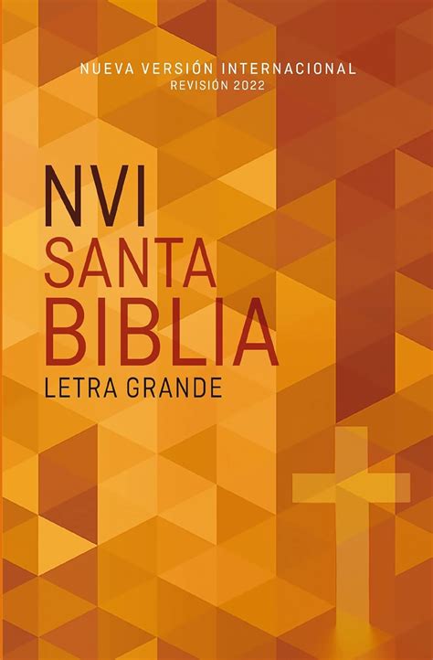 Nvi Santa Biblia Edición Económica Letra Grande Texto Revisado 2022