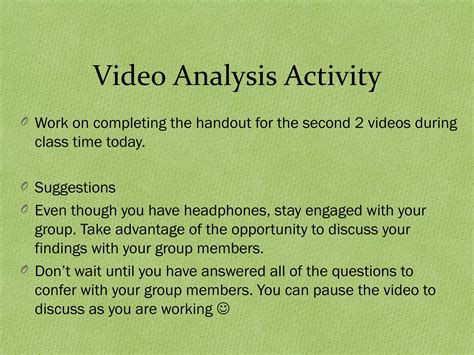 28 Interview Analysis Activity Ppt
