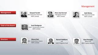 Capability Profile HDFC Realty PDF Real Estate Industry Industries