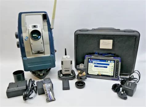 sokkia sx105t robotic total station carlson rt4 data collector survey