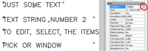 Autocad Text Tips Edit Mtext Strings Tjust Command Autocaps