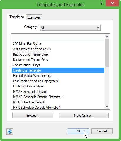 Select Template Project Management Blog OnTrack